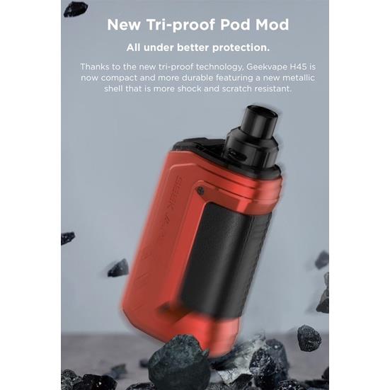 Geekvape Aegis Hero 2 Pod Kit 1400mAh Aegis Hero 2 Geekvape H45 Pod Mod ...