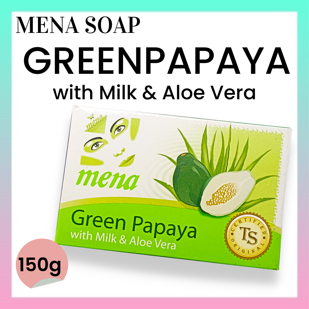 Papaya Soap Whitening Original For Men Women W/ Milk Aloe Vera Green ...