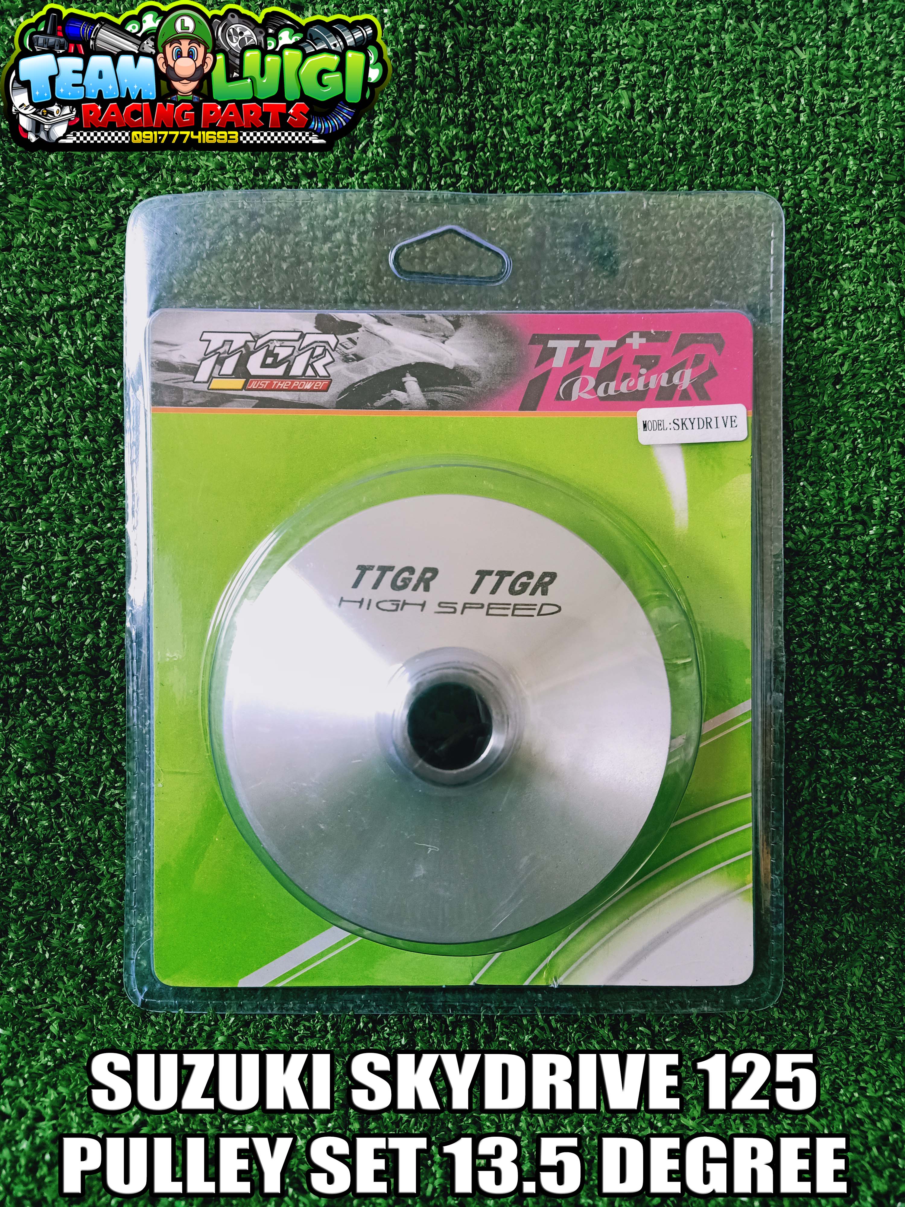TTGR SUZUKI SKYDRIVE 125 PULLEY SET 13.5 DEGREE | Lazada PH