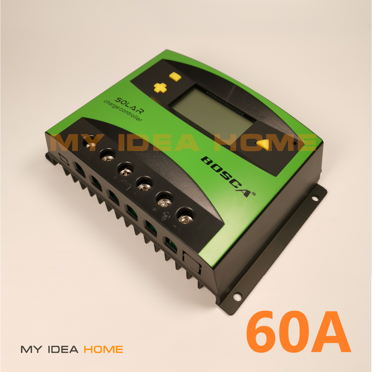 BOSCA Solar Charge Controller with LCD Display 12v /24v 40A / 50A / 60A ...