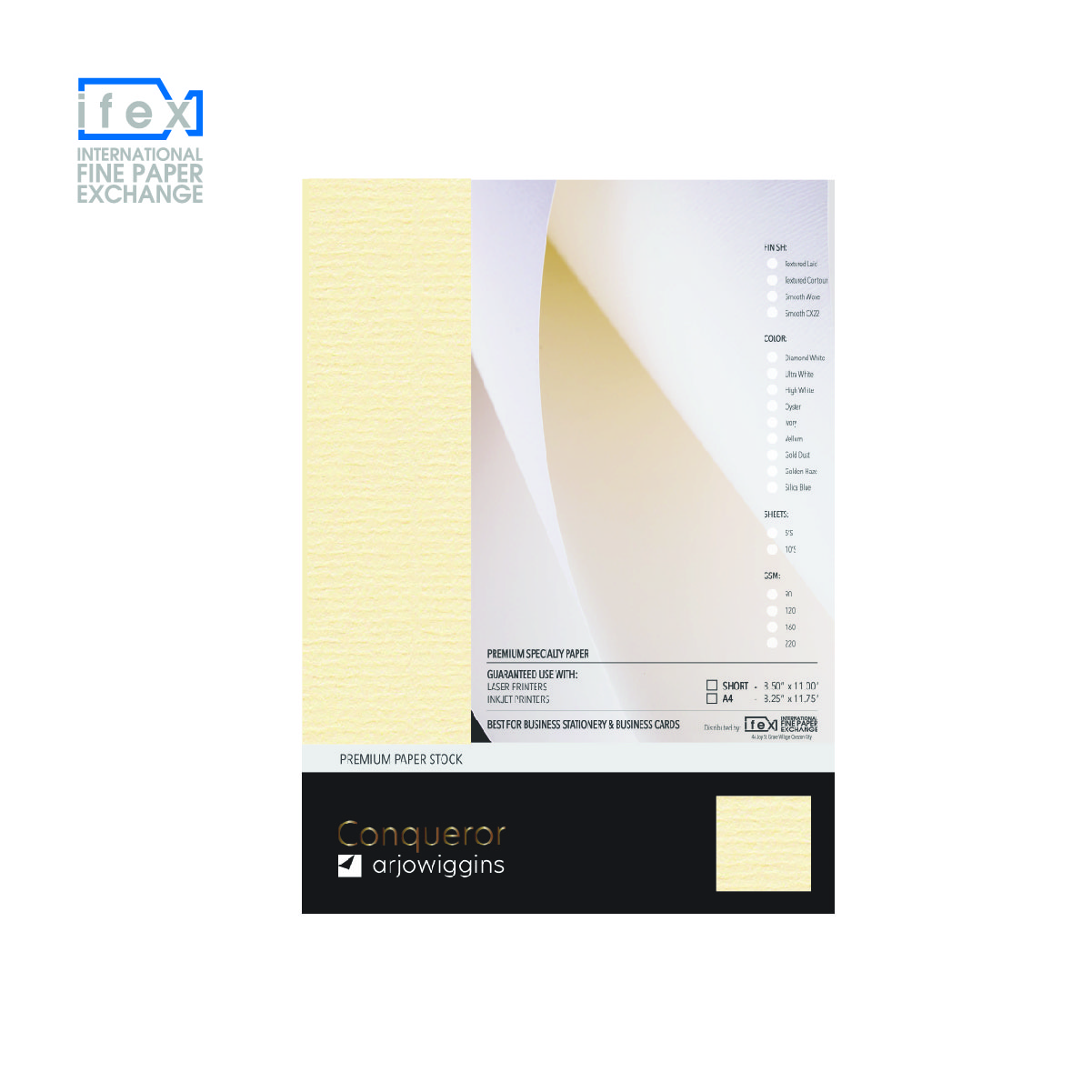 Conqueror Texture Laid 90G 8.5 x 11 (10sh) | Lazada PH