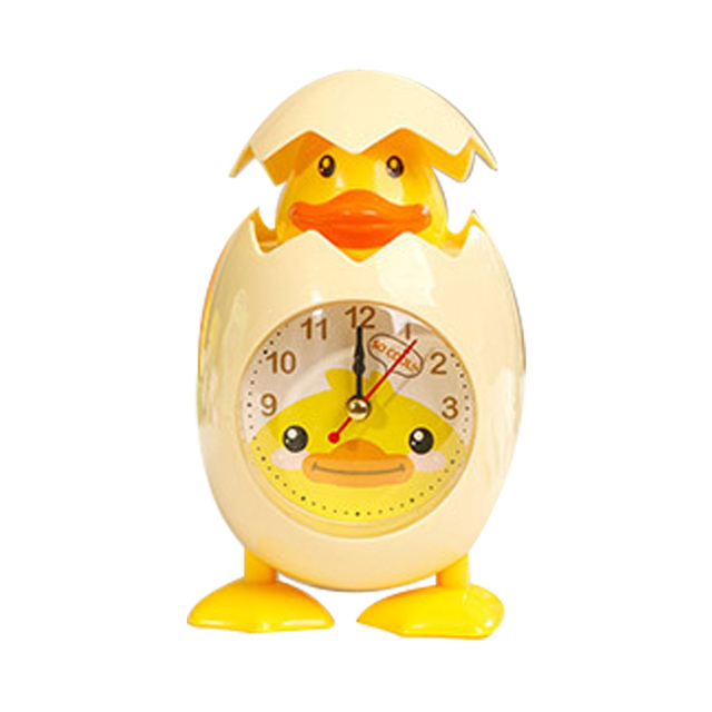 Cartoon Cute Clock Chicken Duck Egg Shell Shape Student Children ...