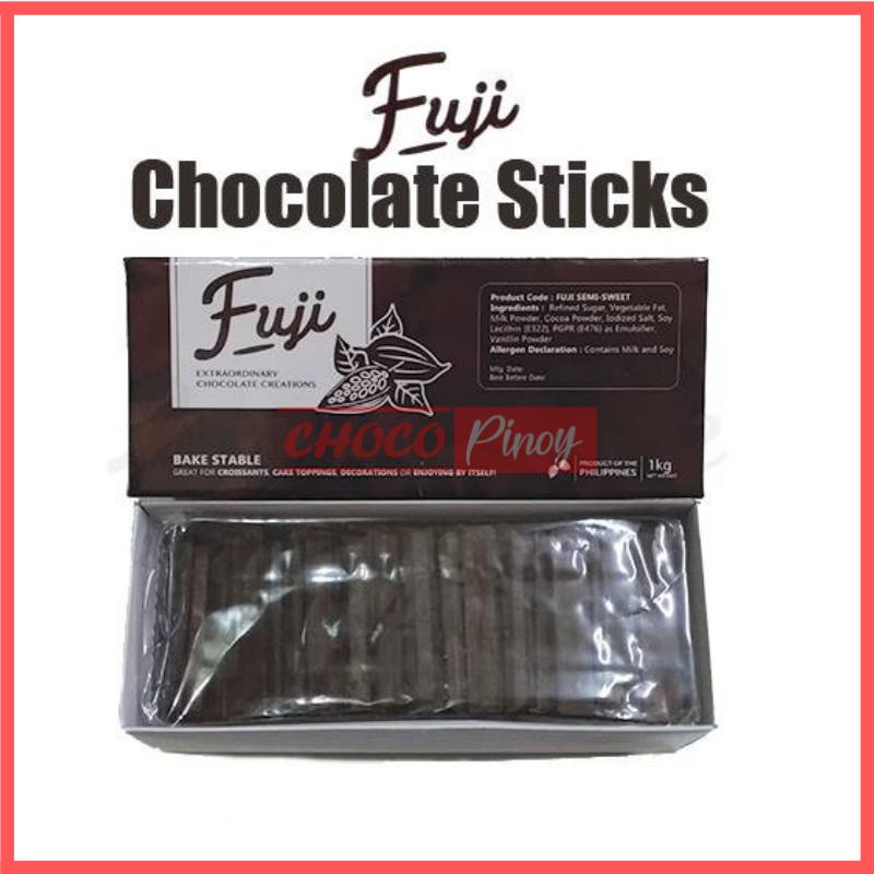 Choco Pinoy Fuji Chocolate Sticks in a Box (Semisweet) 1 kilo | Lazada PH