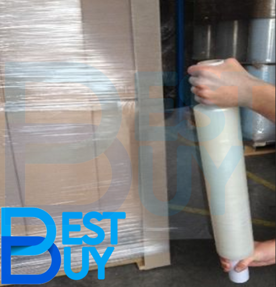 20in X 500m STRETCH FILM JACK WRAP PLASTIC WRAP CLING WRAP PALLET WRAP ...
