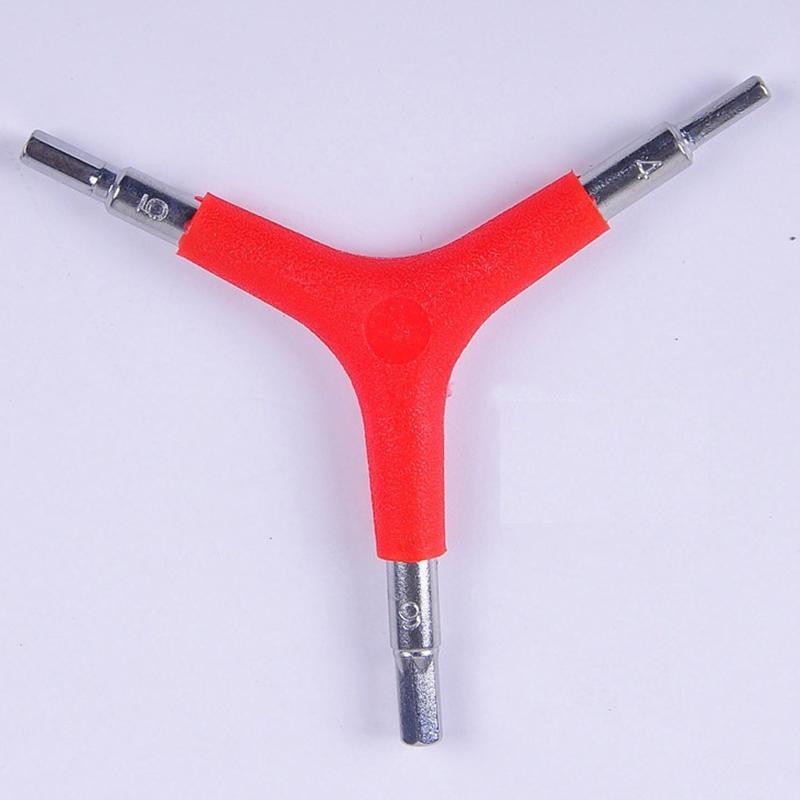 .Hex 3 Way Wrench Spanner 4mm 5mm 6mm Cycling Portable Bike Bicycle ...