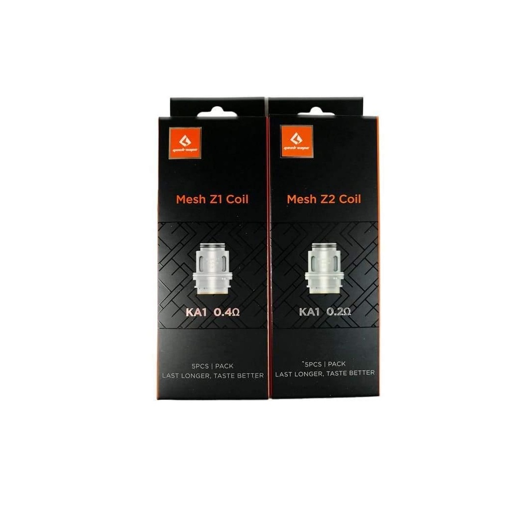 GeekVape Zeus Mesh Z1 0.4ohm Z2 0.2ohm Coils Fit Zeus Sub Ohm Tank ...