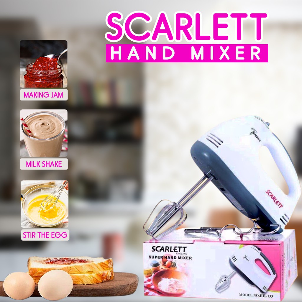 Scarlett electric hand Mixer | Lazada PH