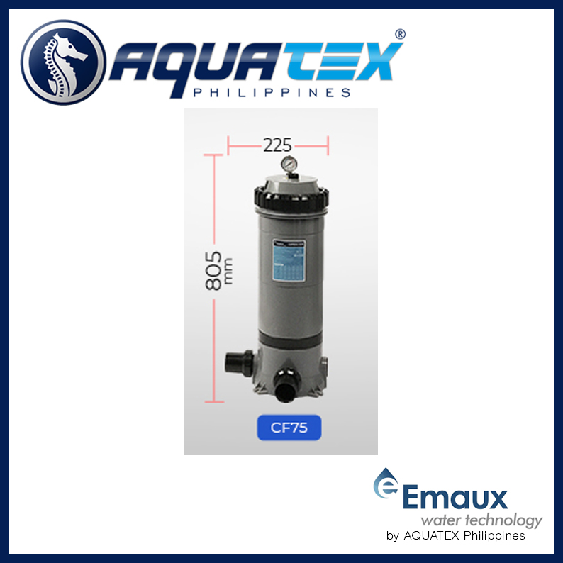 Emaux Pool Cartridge Filter CF Series CF25 / CF50 / CF75 / CF 100 / CF150 / CF200 | Lazada PH