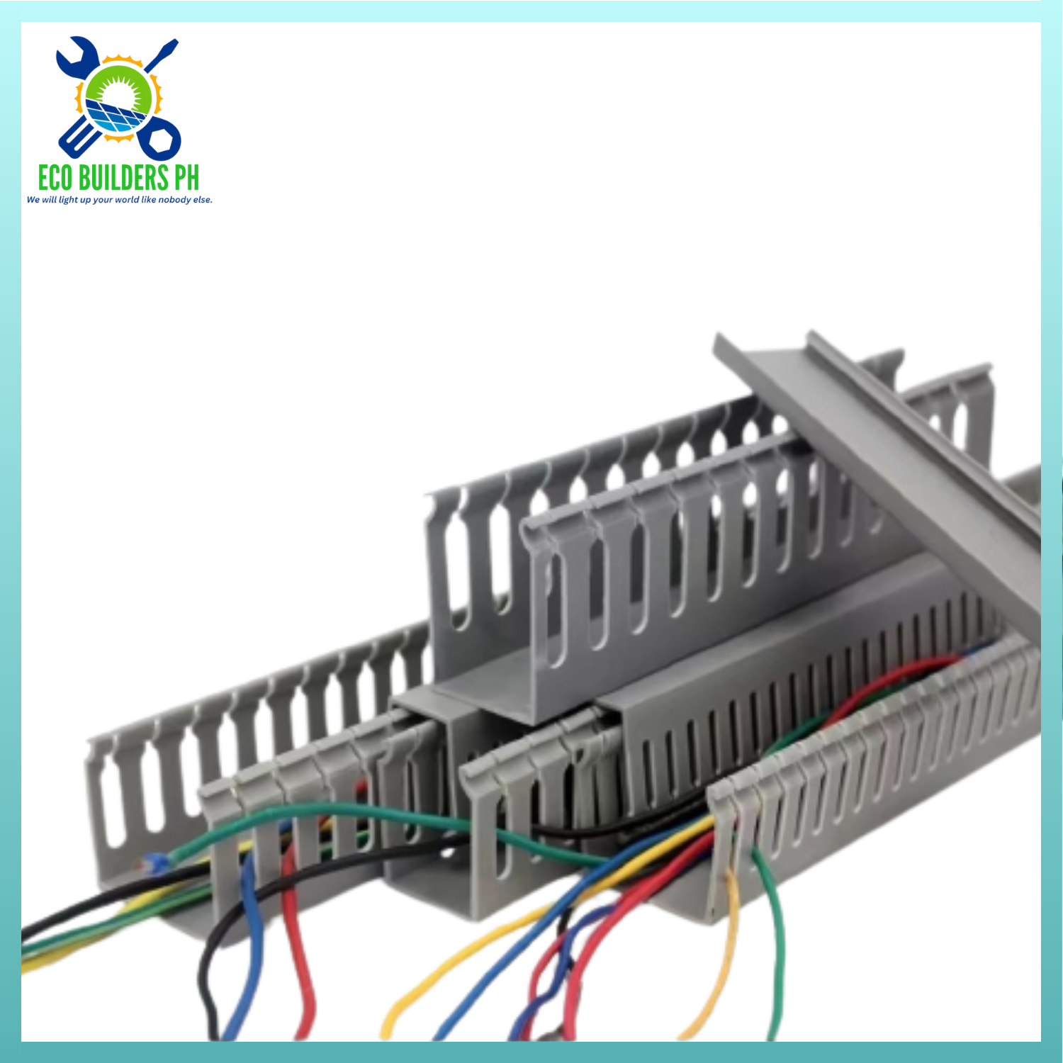 PVC Cable Tray Duct Slotted PVC cable trunking Wire Duct Cable ...
