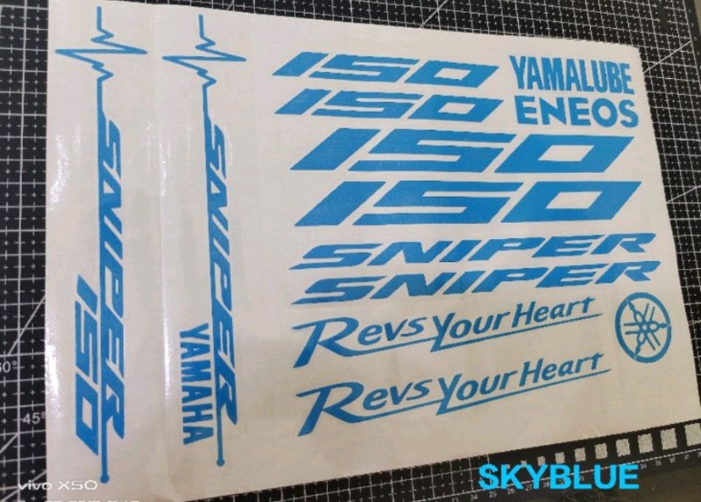 SNIPER 150 STICKER PACK | Lazada PH