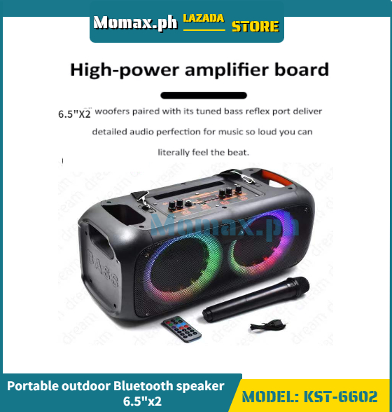 NDR-Q68 Professional Battery System Portable 6.5X2 inches Bluetooth ...