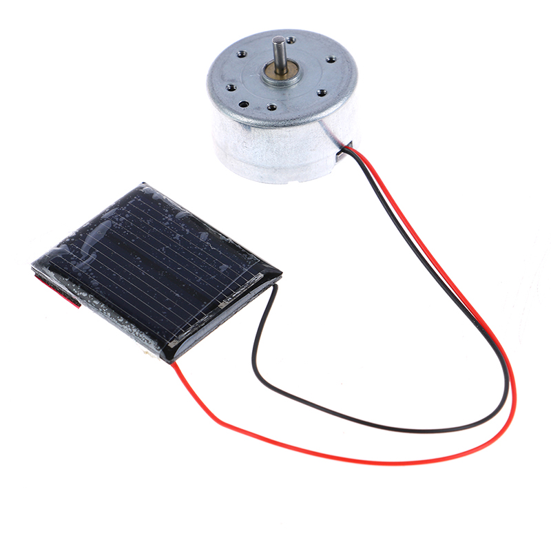 FOO Solar Powered Electric Flowers DIY Physics Motor Circuit Device Kit ...