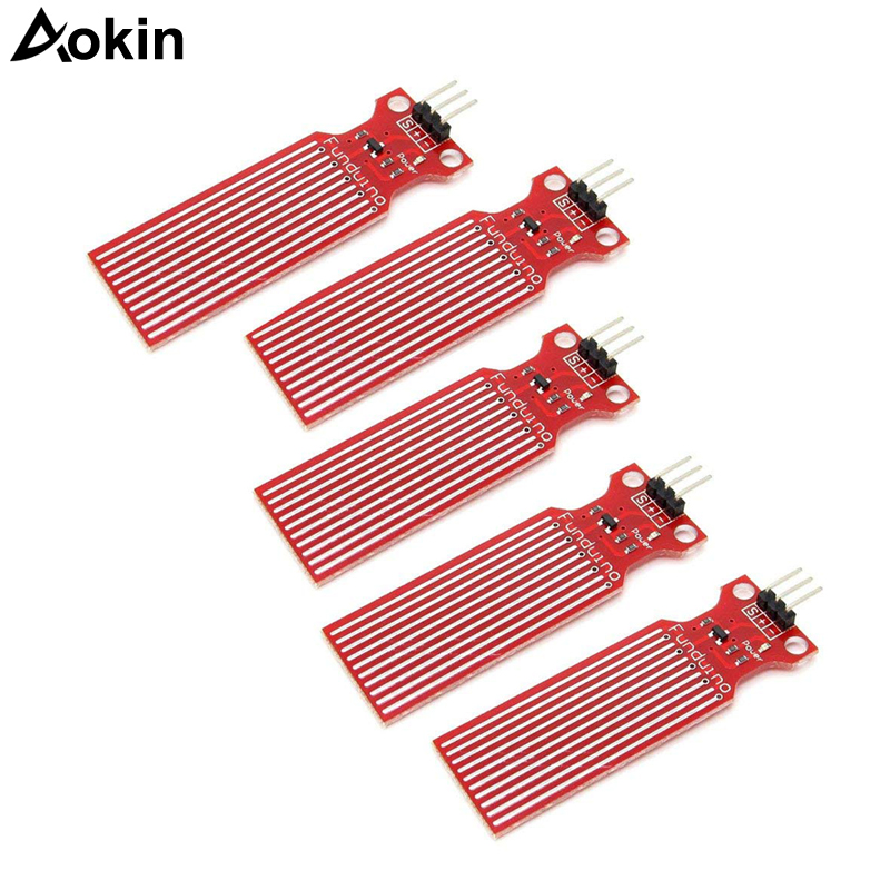 5pcs Rain Water Level Sensor Module Depth Detection Liquid Surface Height For Arduino Raspberry
