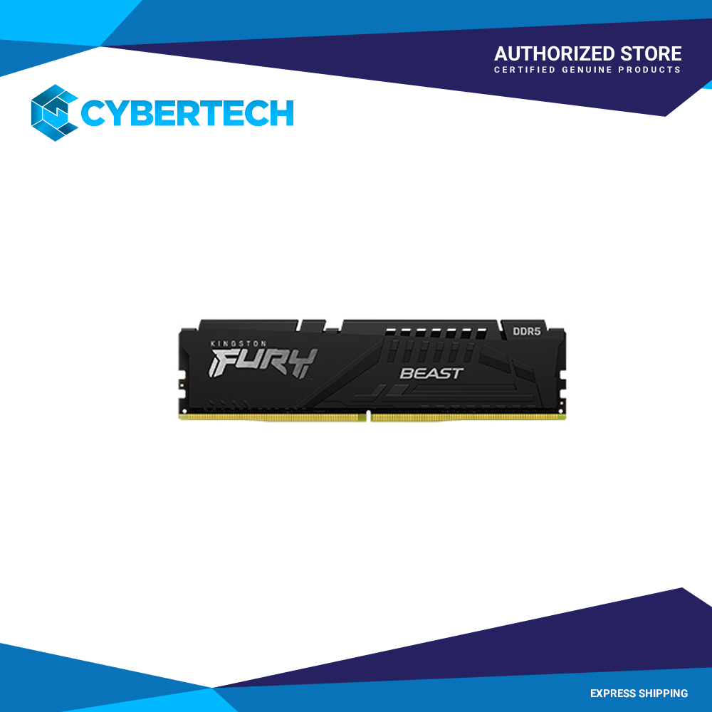 Kingston Fury Beast 16GB 5200MHz DDR5 CL40 Desktop Memory Single Module ...