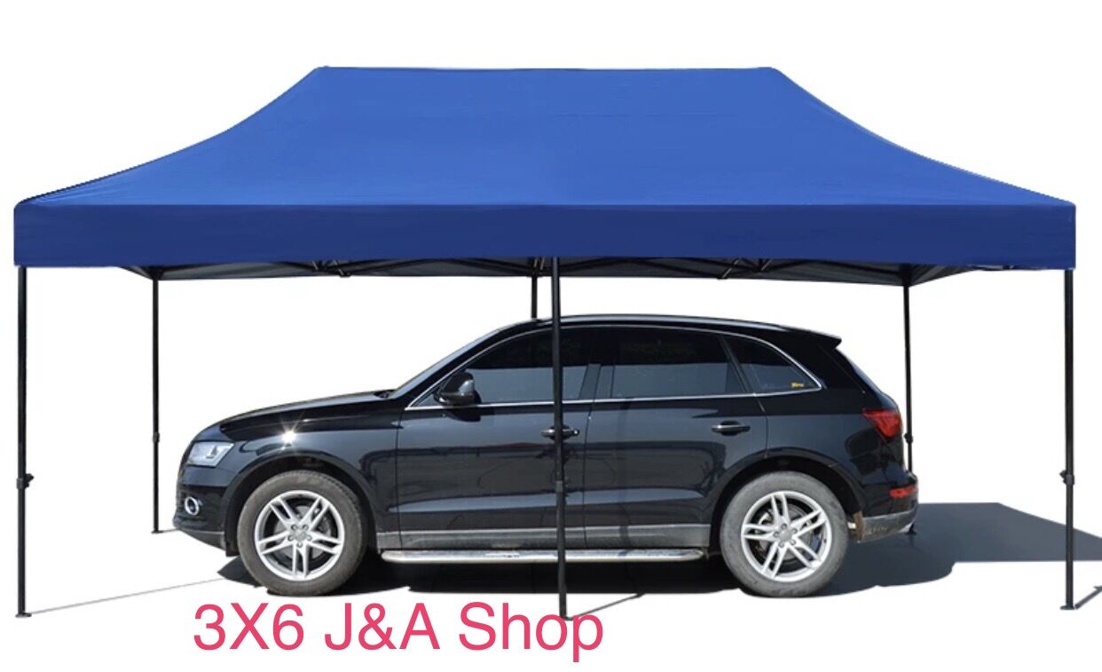 Retractable Tent Complete Set black post Waterproof 3x6m | Lazada PH