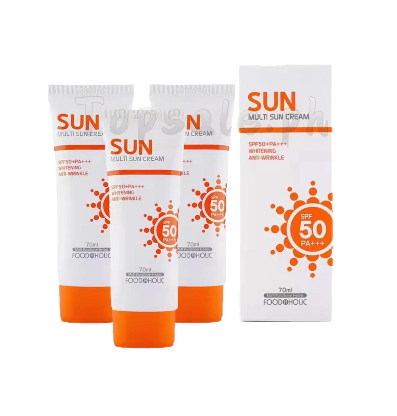 100ML Original imported FOODAHOLIC Sunscreen Multi Sun Cream SPF 50+ PA ...