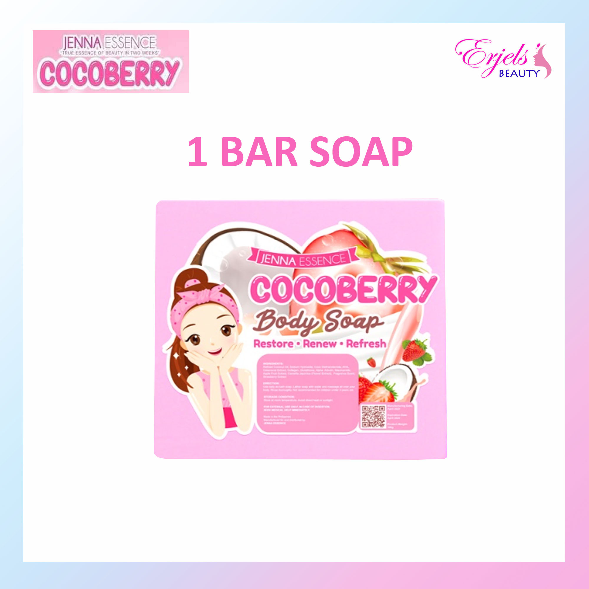WITH FREEBIE COCOBERRY | Soap - Wash - Bleach Scrub - Serum Gel Lotion ...