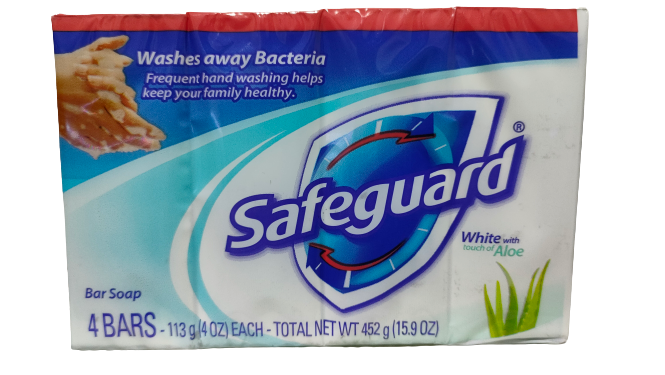(U.S.A.) Safeguard White Bar Soap. 4 Bars. 113 Grams Each. | Lazada PH