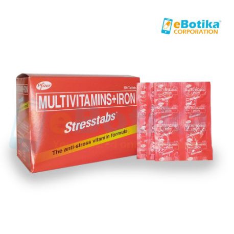 Stresstabs - Multivitamins + Iron (8pcs Tablets) | Lazada PH