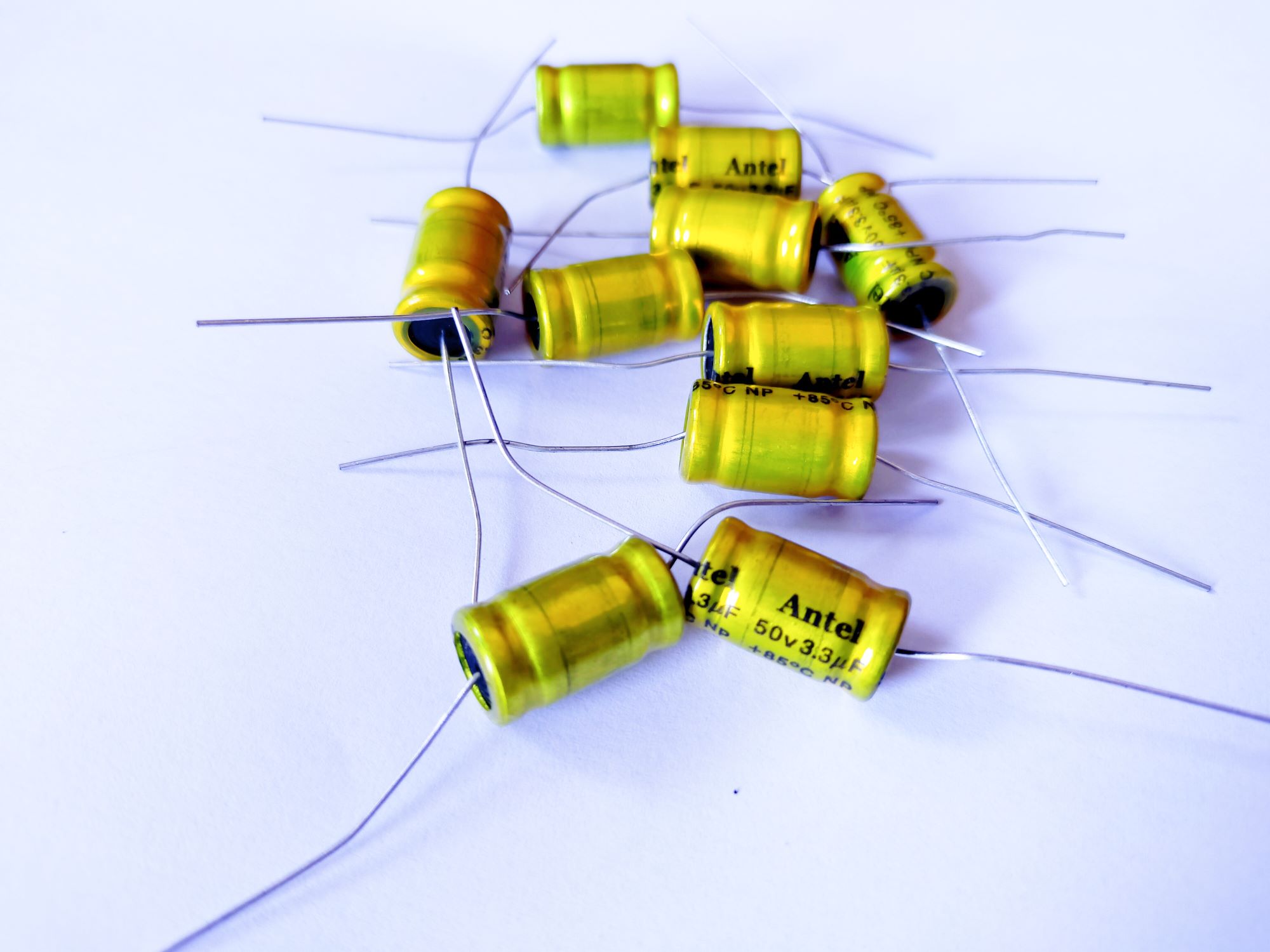 2pcs Antel Non Polar Capacitor 2.2uf/3.3uf/4.7uf/6.8uf 50V for Tweeters ...