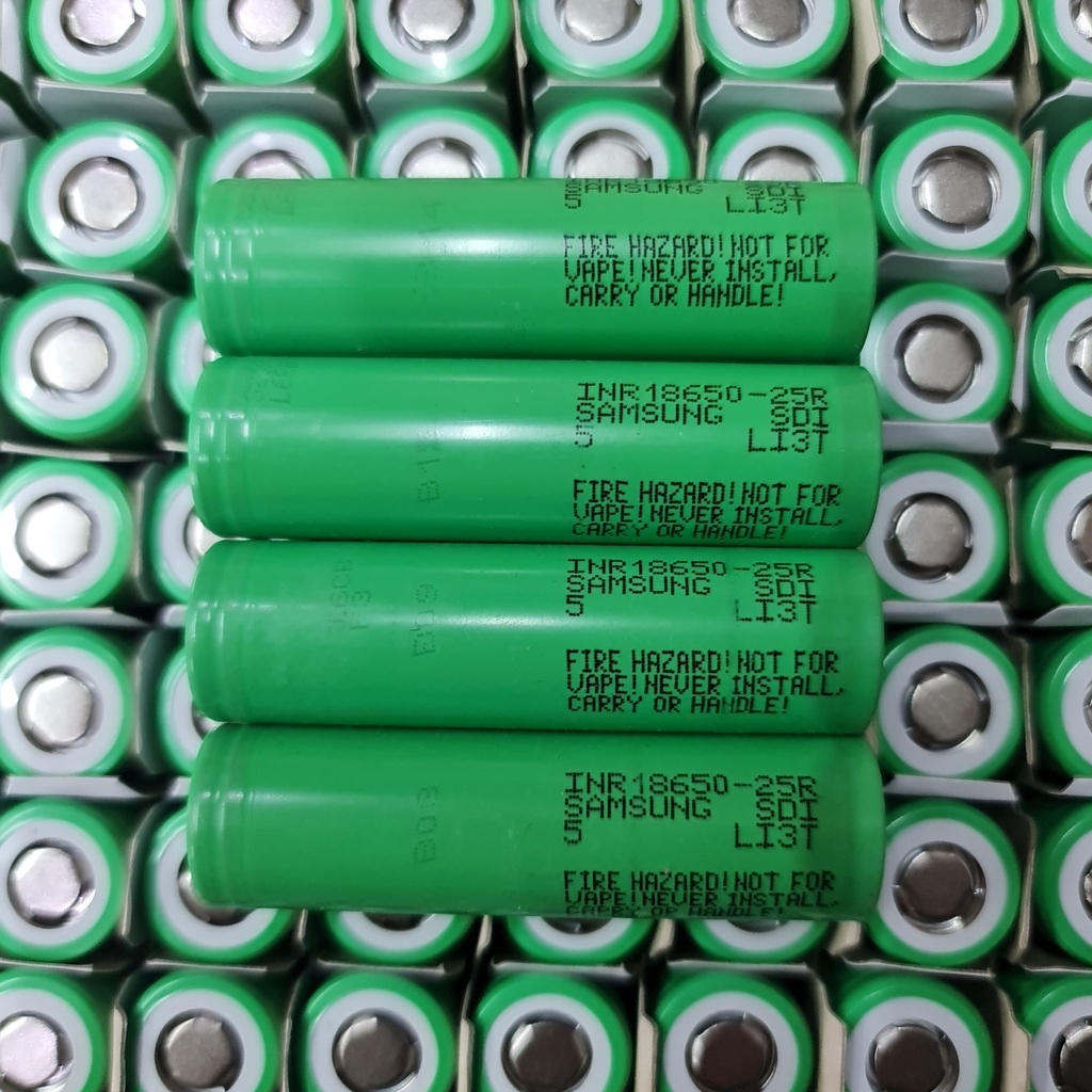 battery Samsung 40T 21700 4000mAh 35A 25R 18650 2500mAh 20A 30T 3000mAh ...
