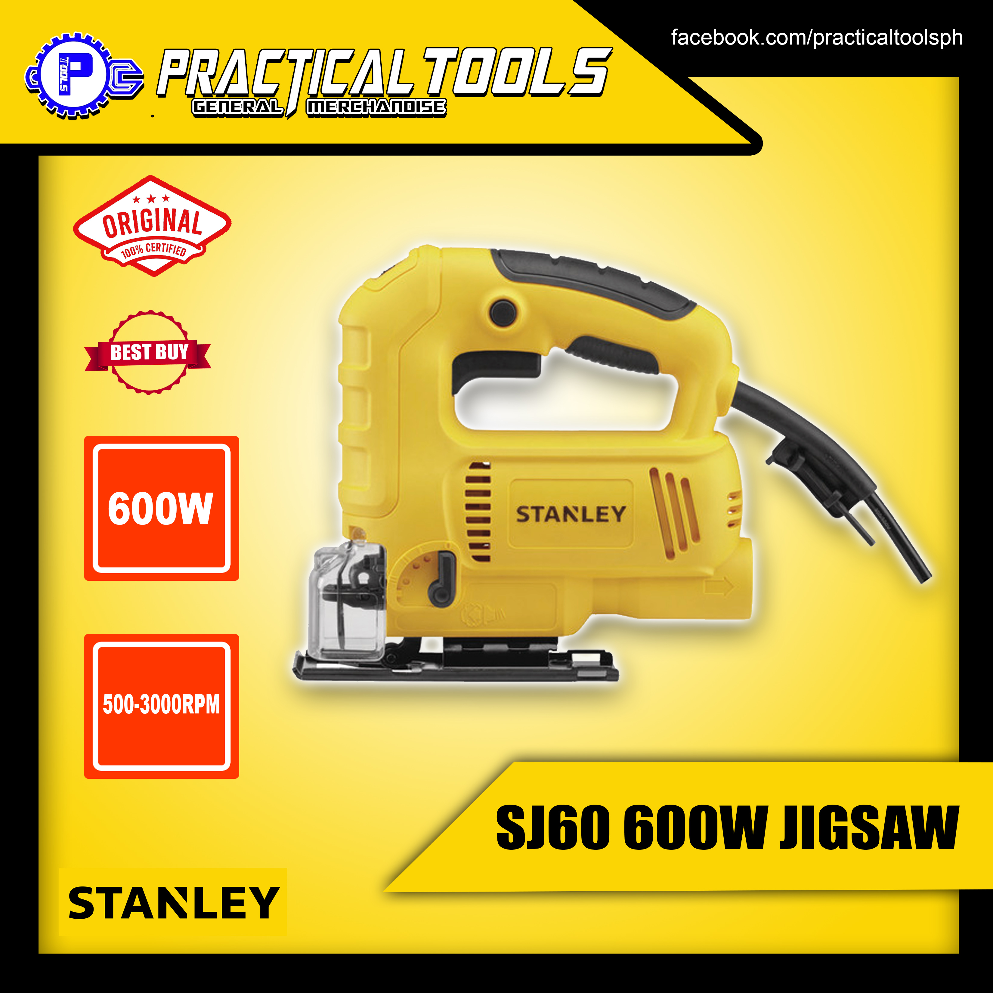 STANLEY SJ60 600W JIG SAW | Lazada PH