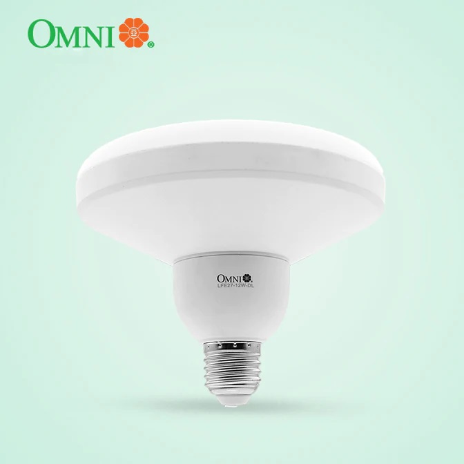 OMNI LED Circular Flat Lamp Bulb E27 Base 12 Watts Model LFE27-12W ...