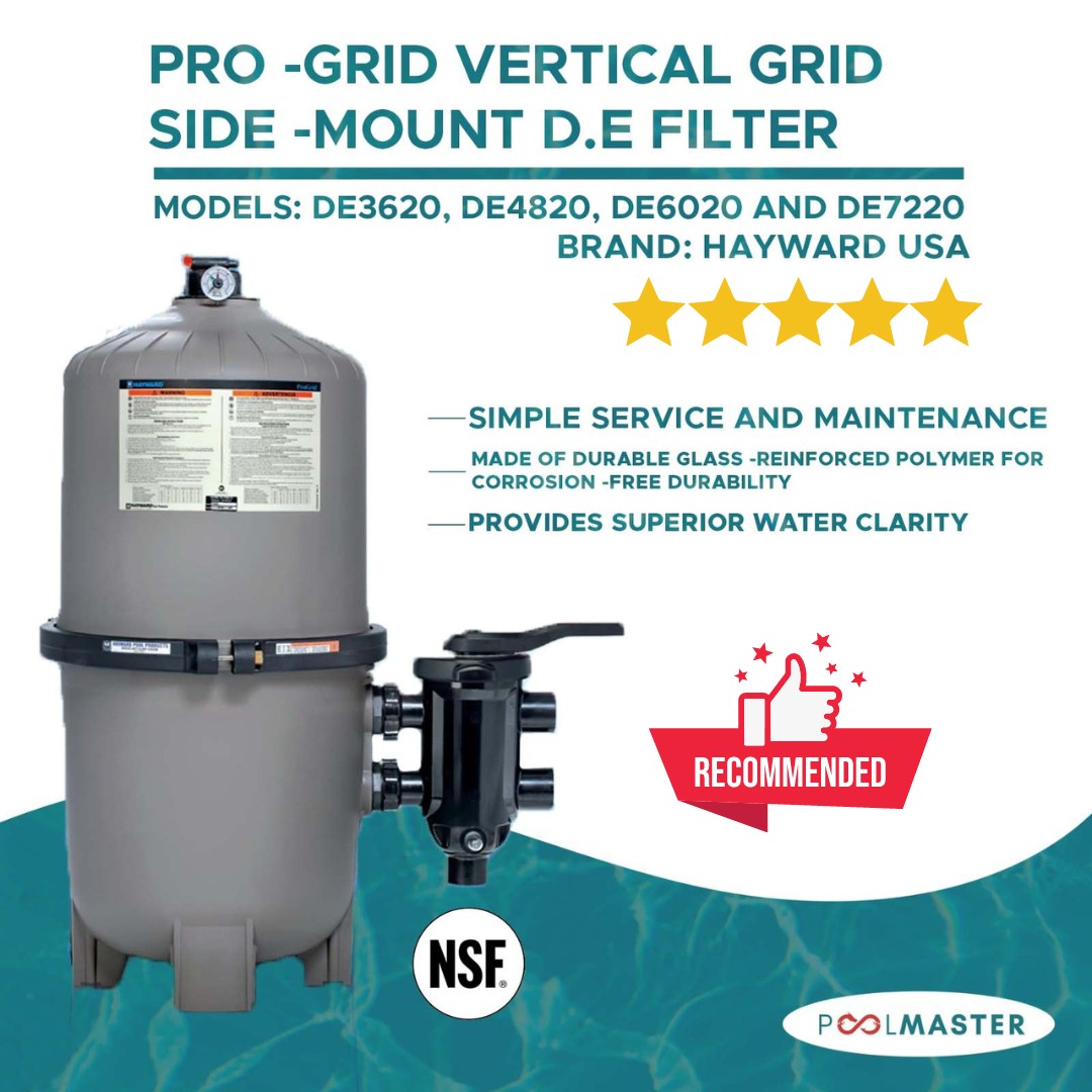 Hayward DE6020 60 sq.ft. Pro-Grid DE Filter - 120GPM | Lazada PH