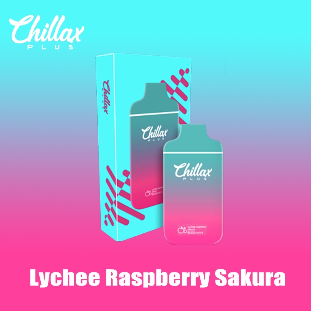 ics4jfy 【Taste Good】Chillax Plus 6000 Puffs 500mAh Rechargeable ...