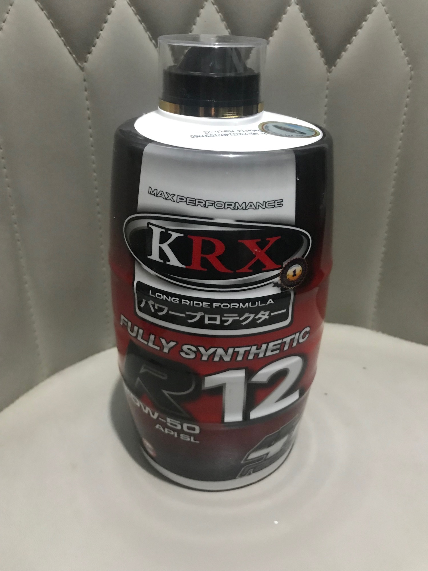 Motorcycle Oil KRX R12 20W-50 API SL (Fully Synthetic) 1 Liter | Lazada PH