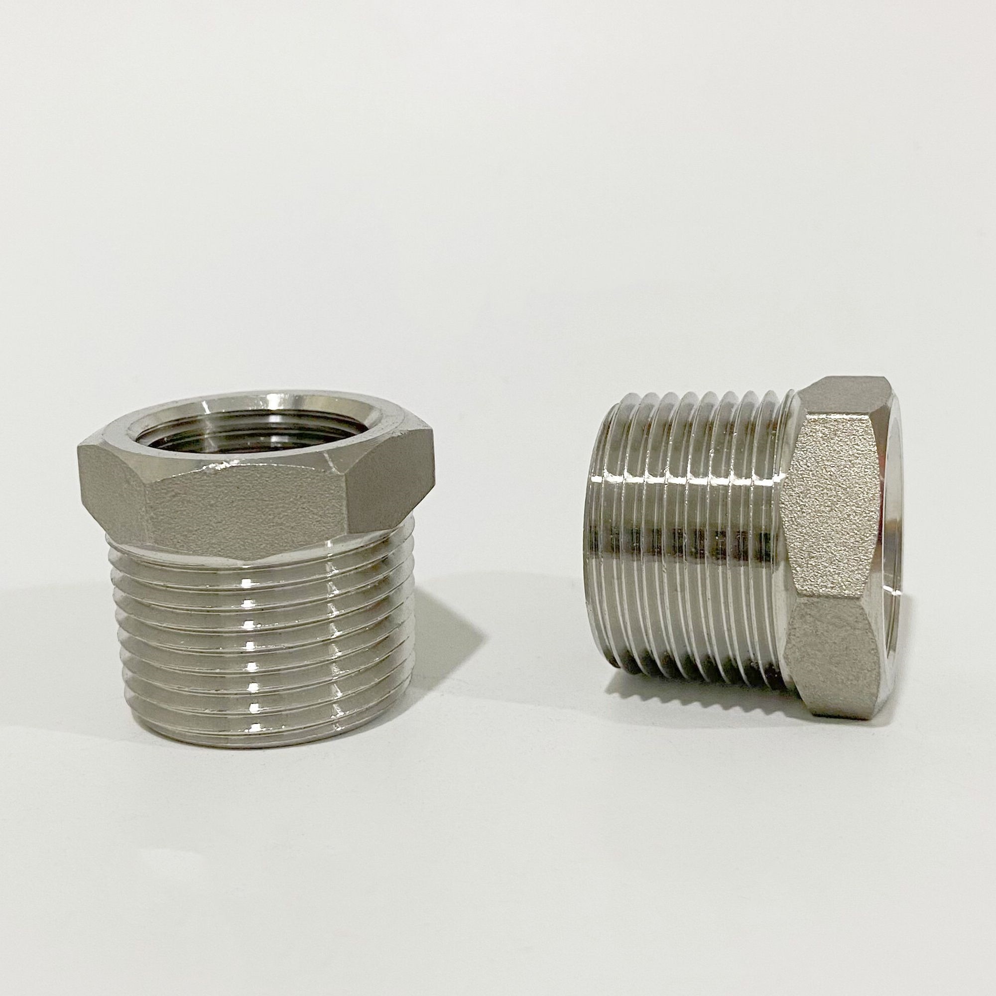 316 Stainless Steel Reducer Adapter Reducer Bushing Pipe Fitting - 1/8 ...