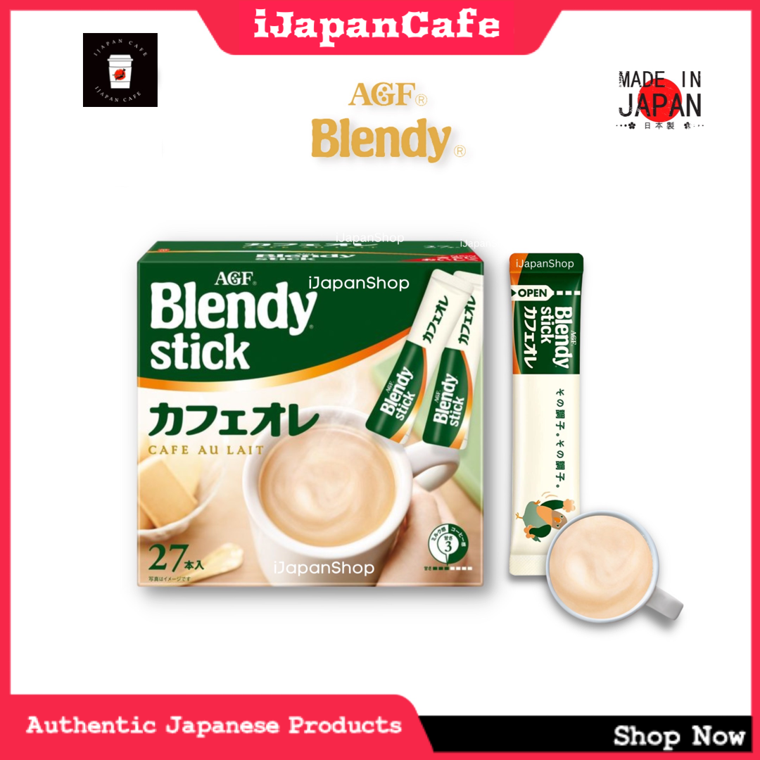 AGF Blendy Japan Instant Coffee- Cafe Latte 27 Sticks | Lazada PH