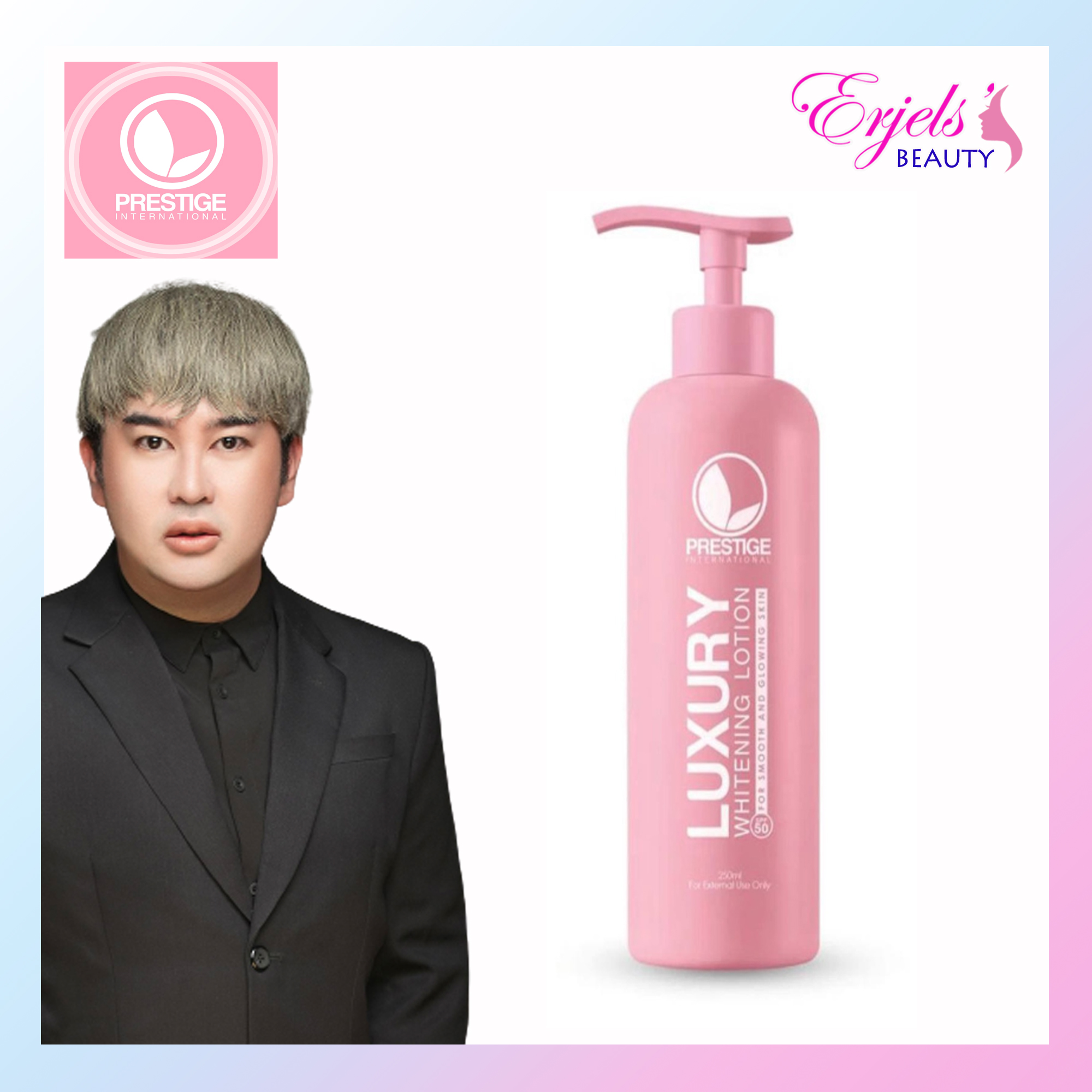 PRESTIGE Luxury Whitening Lotion SPF50 250ml (Ang Lotion ni Mannix) | Lazada PH