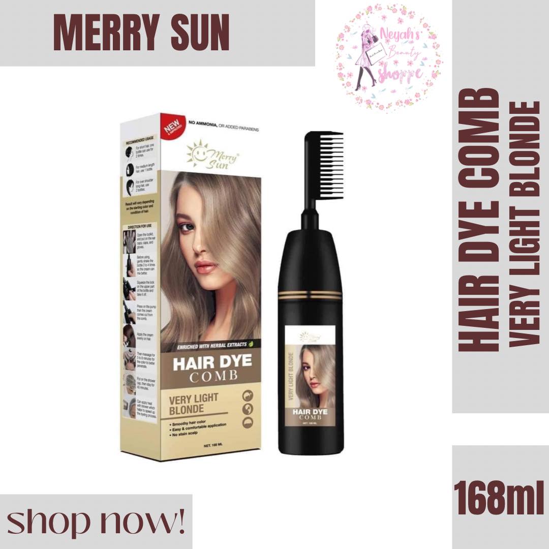 Merry Sun Hair Dye Comb 168ml | Lazada PH
