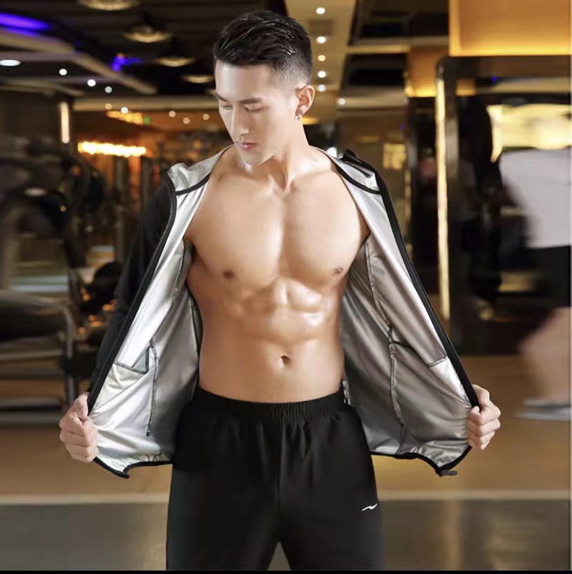 Sauna Jacket for Men Weight Loss Sauna Sweat Jacket for Workout Premium ...