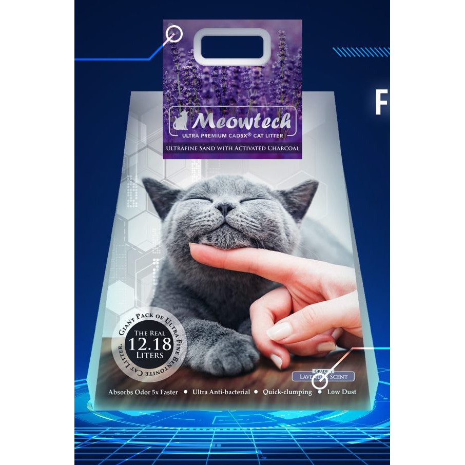 Meowtech Ultra Premium Cat Litter 12.18L | Lazada PH