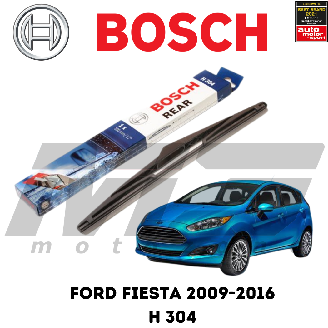 Bosch Rear Wiper Blade for Ford Fiesta 2009-2016 (H304) | Lazada PH