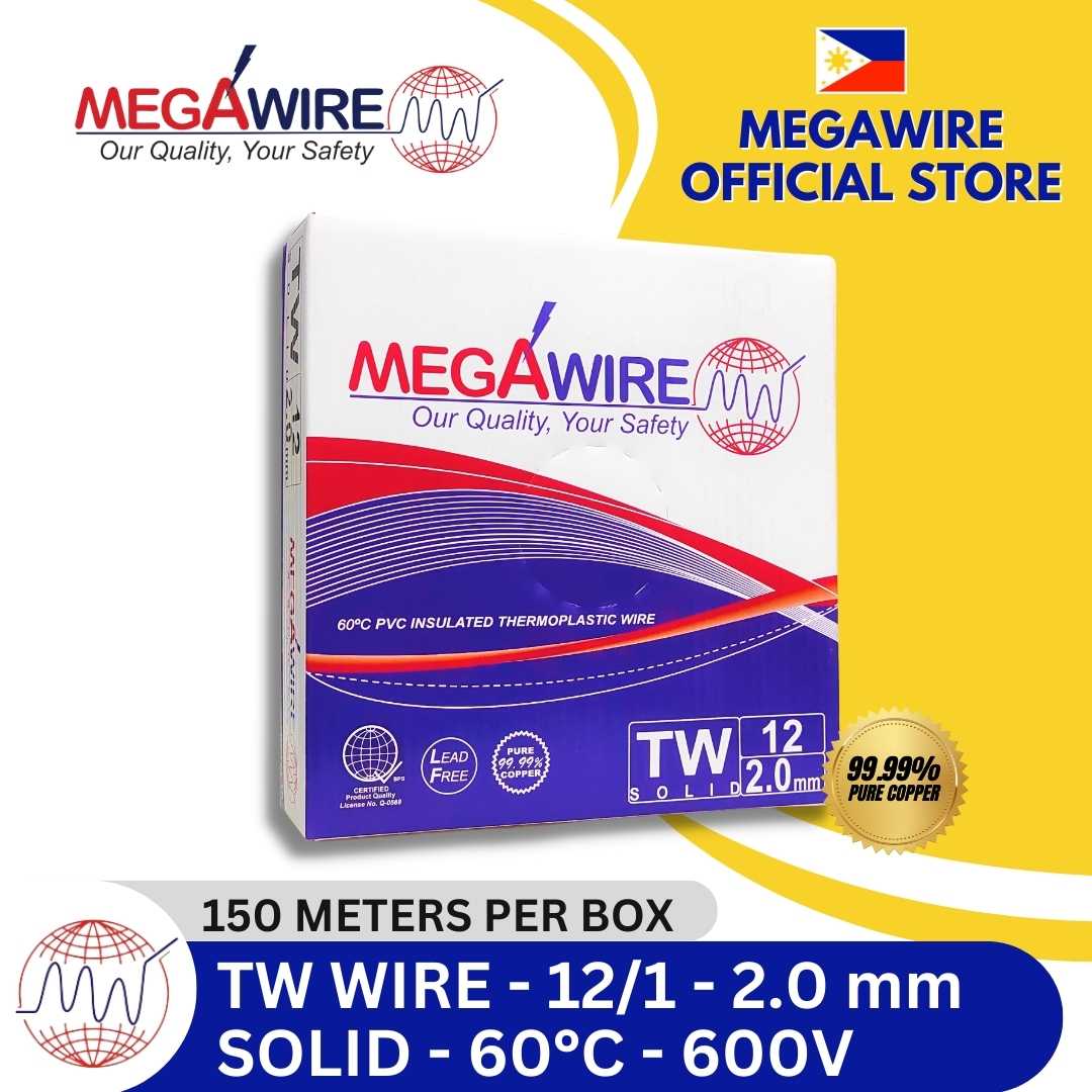 TW WIRE 60°C - 600V -STRANDED - Box / Roll | Lazada PH