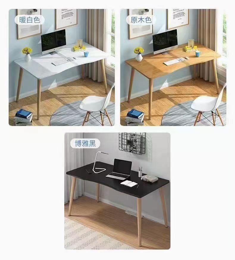 J&A Computer Desk Bookshelf Combination Table Desktop Desk Home Office ...