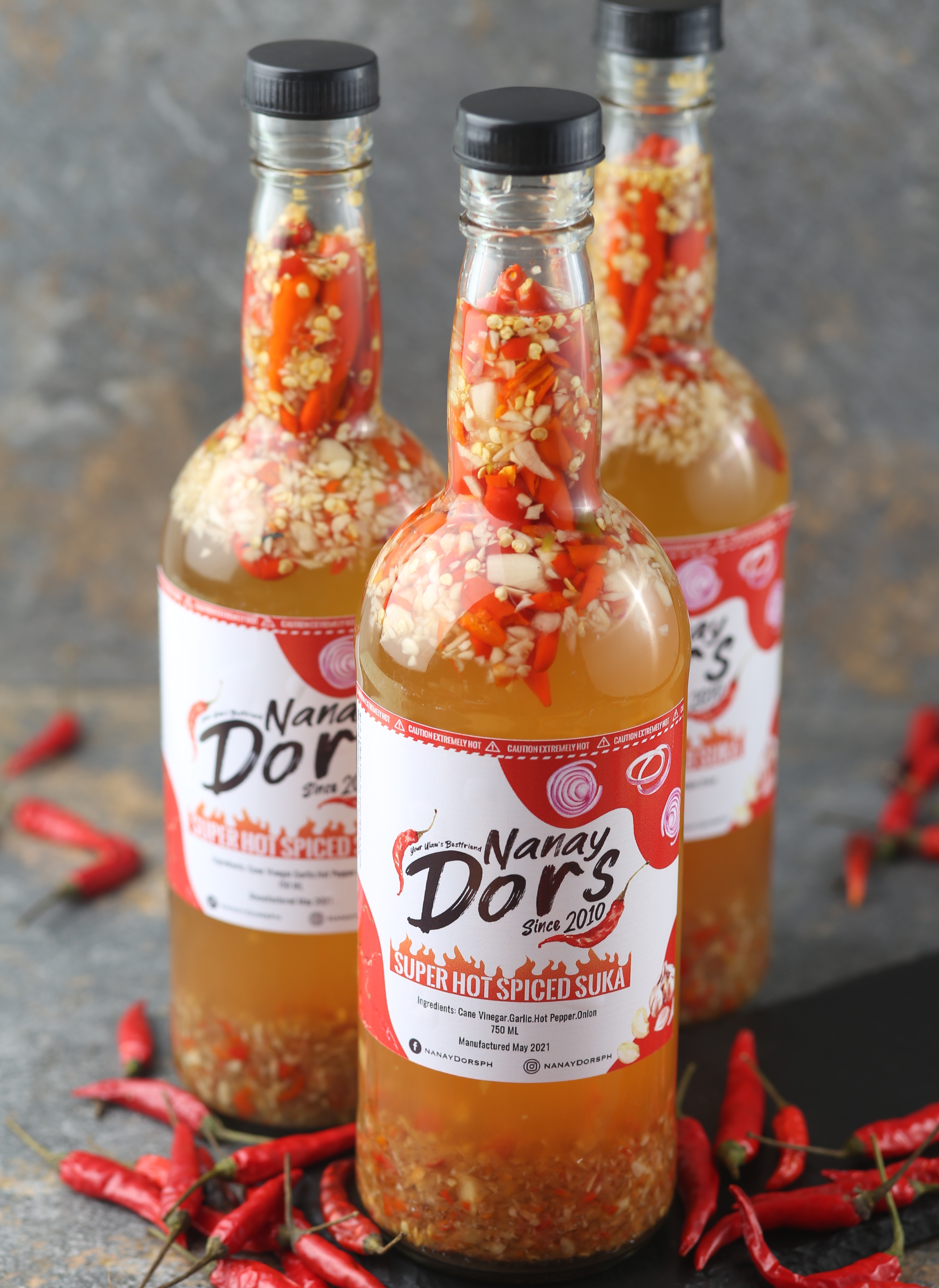 Nanay Dors Super Hot Spiced Suka | Lazada PH