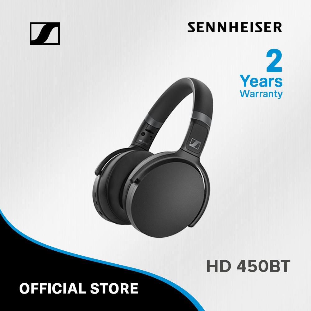 【Authentic Authorization】Sennheiser HD 450BT Wireless Headphones ...