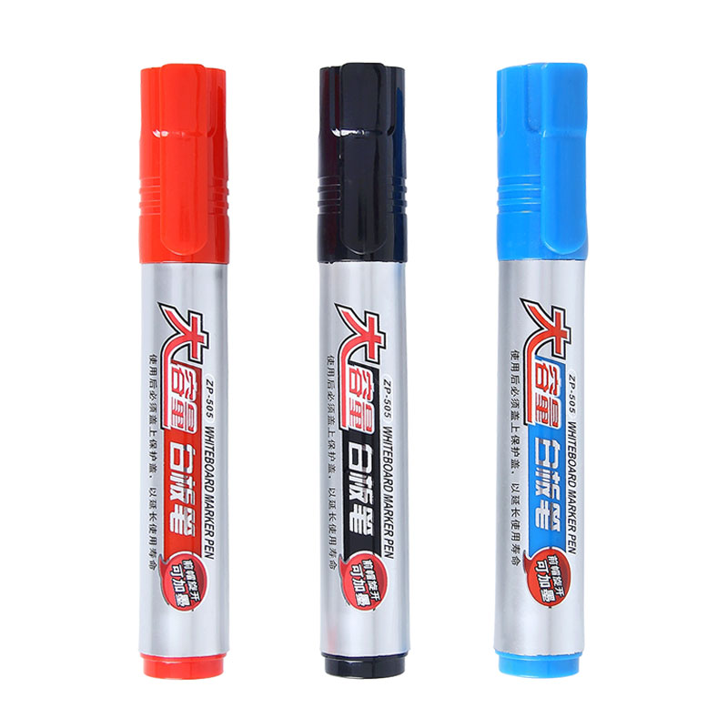 10 postage smart brand high-capacity whiteboard pens black water-based ...