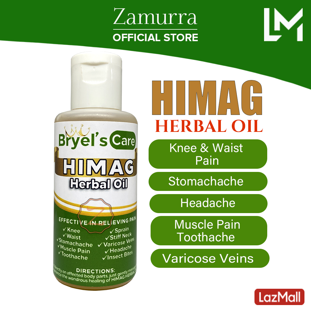HIMAG Pure Extract Herbal Miracle Oil 60ml Massage Oil Pain Reliever ...