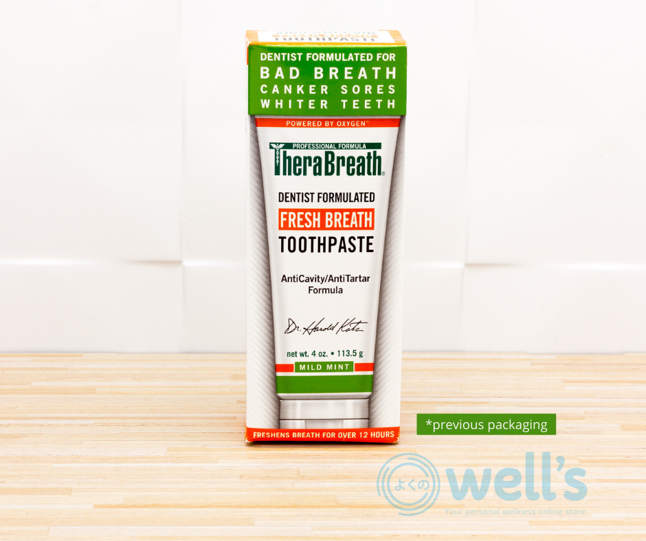 TheraBreath Toothpaste. Dentist Formulated and Clinically Tested to ...
