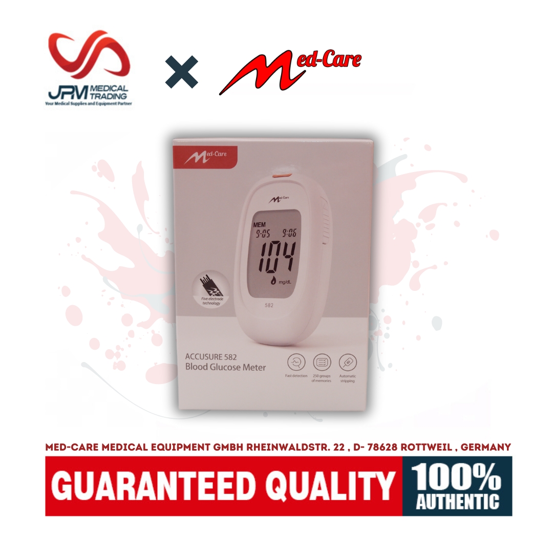 BLOOD GLUCOSE METER ( MED - CARE GERMANY ) | Lazada PH