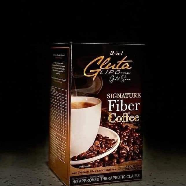 Gluta Lipo Fiber Coffee (Whitening and Slimming Coffee - Gold Series ...