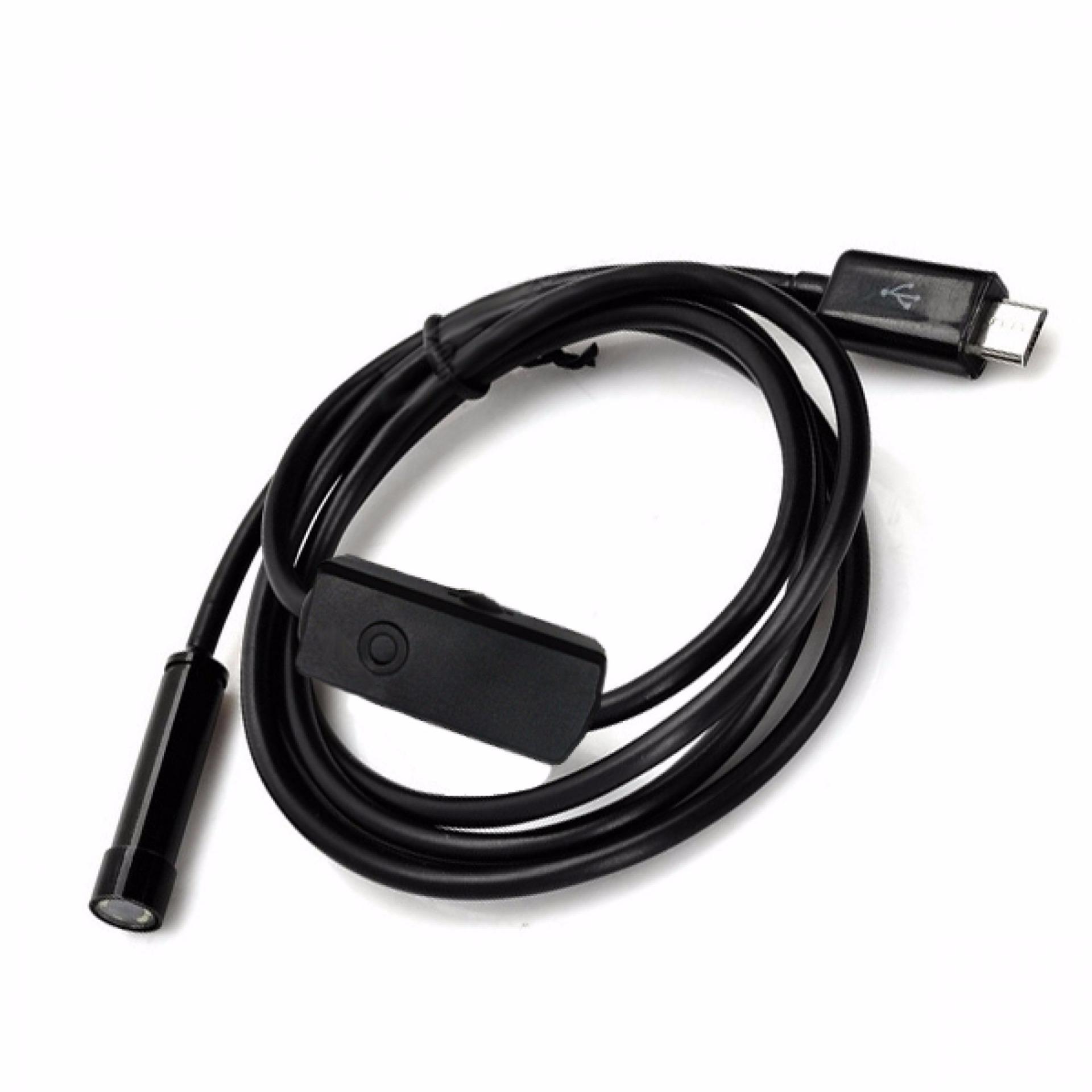 3 Meters Waterproof Micro USB Hard Bendable Cable Endoscope (Black ...