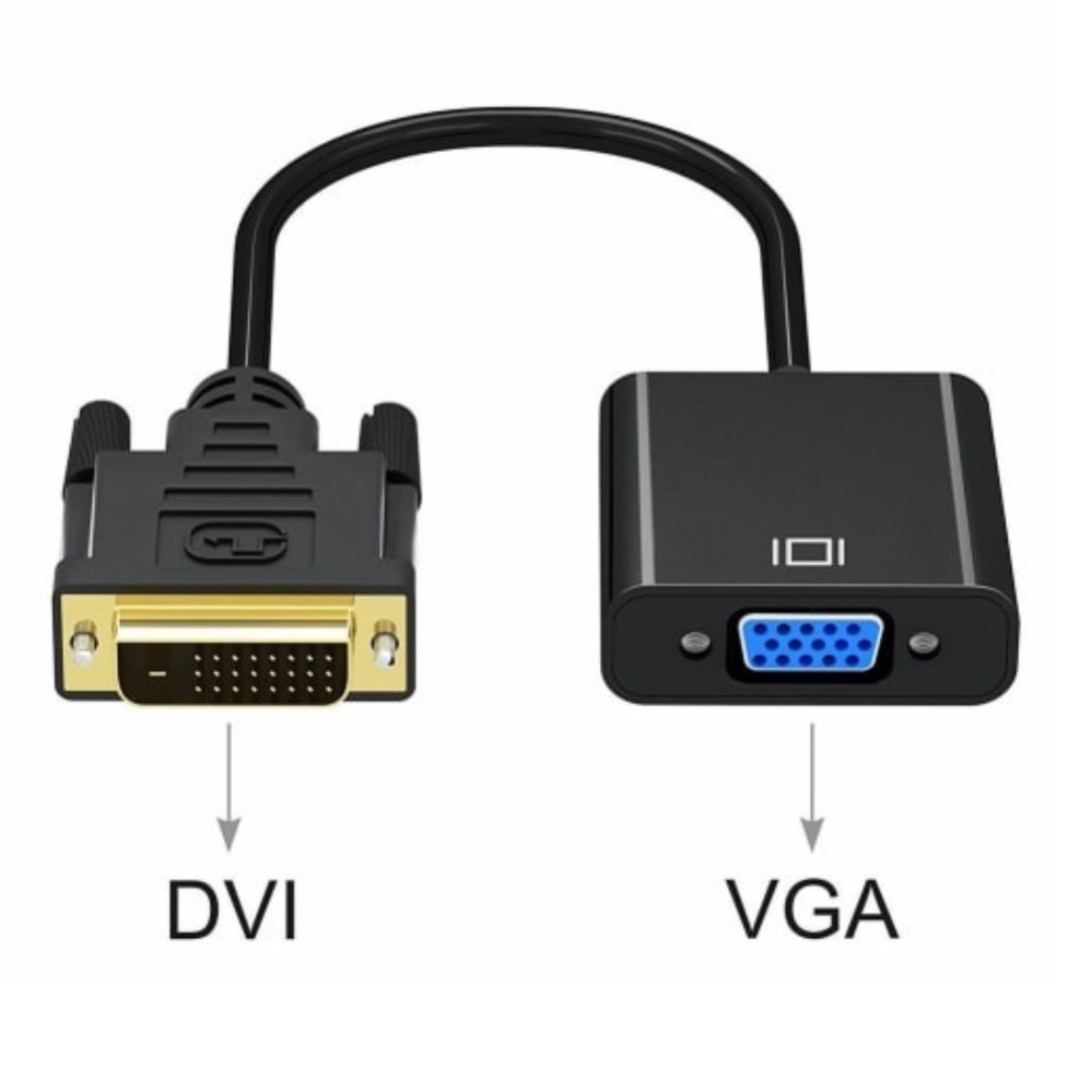 DVI-D(24+1) to VGA Adapter Converter Adaptor | Lazada PH