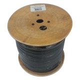 Rogers RG-6GWS Coaxial Cable with Gel (Black) | Lazada PH