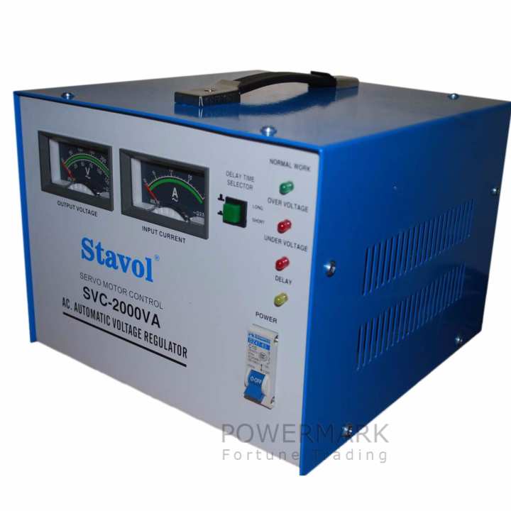 Stavol SVC-2000VA Automatic Voltage Regulator 2000 Watts AVR | Lazada PH